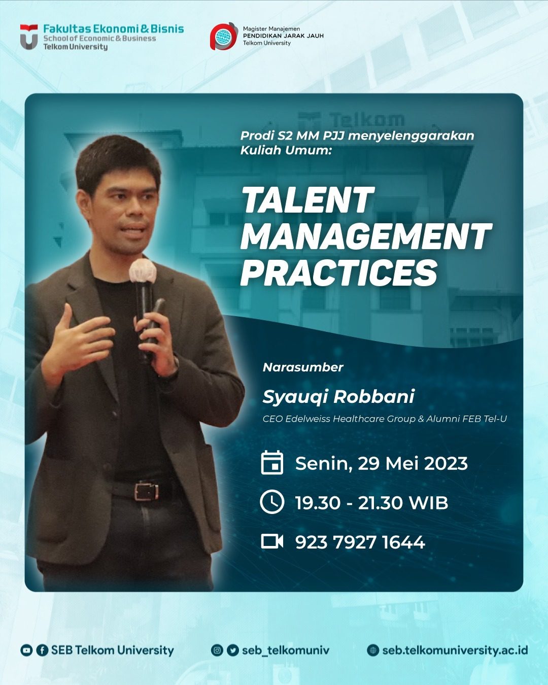 Kuliah Umum Manajemen Sumber Daya Manusia (MSDM) | Manajemen Program ...