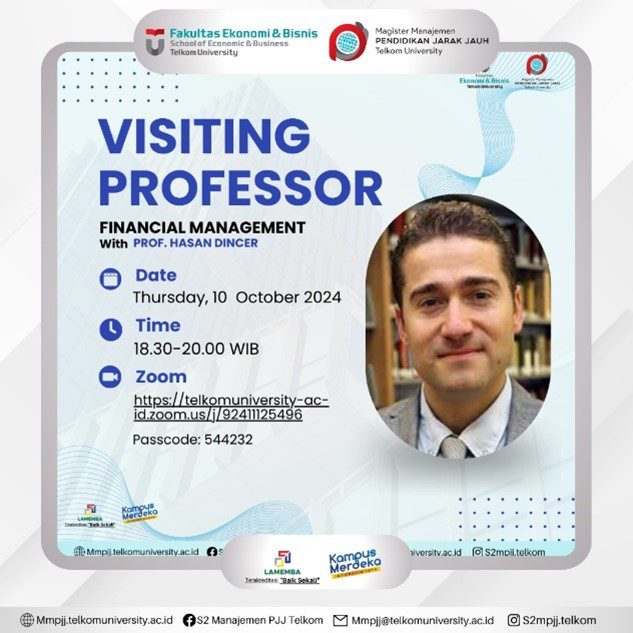 Visiting Professor “topik: Financial Management” | Manajemen Program Magister Program Pendidikan ...